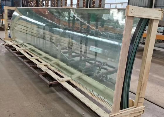 Kaca Terisolasi Glazed Low-E Berwarna Ganda untuk Membangun Dinding Tirai